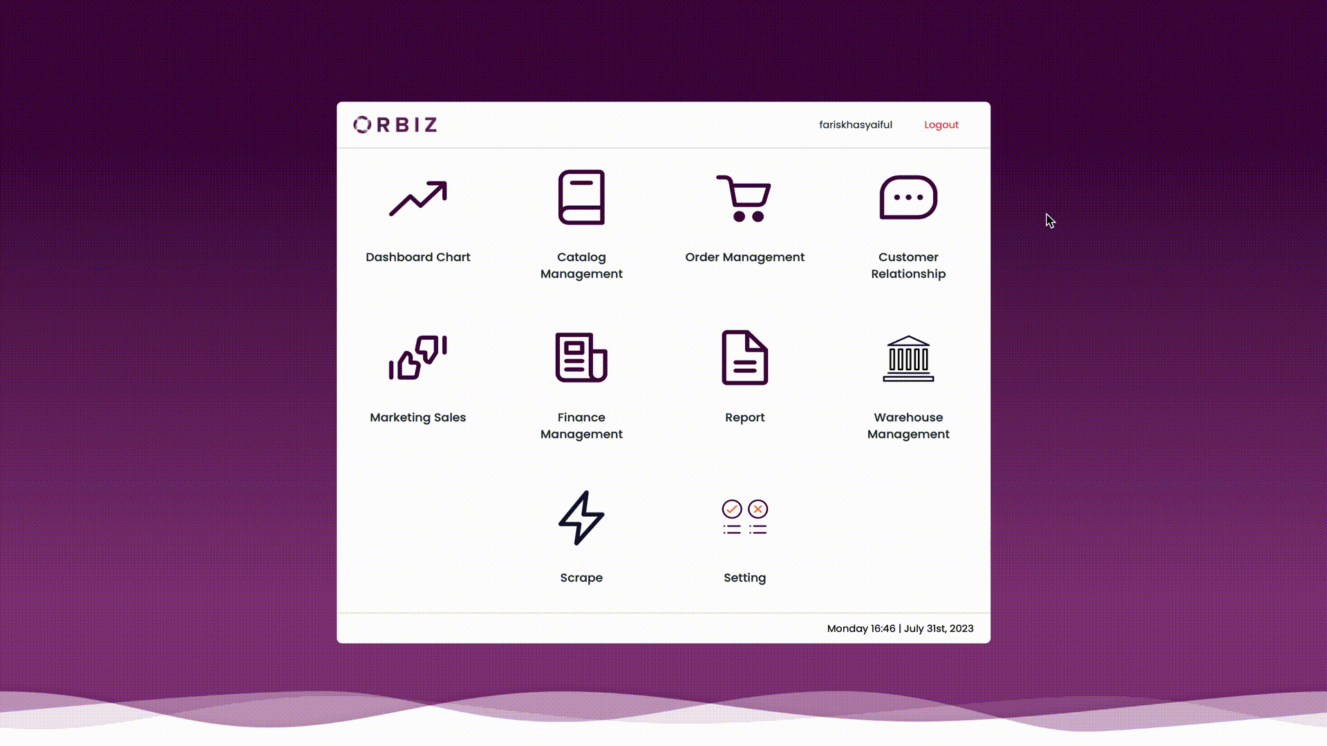 Login | Orbiz Documentation